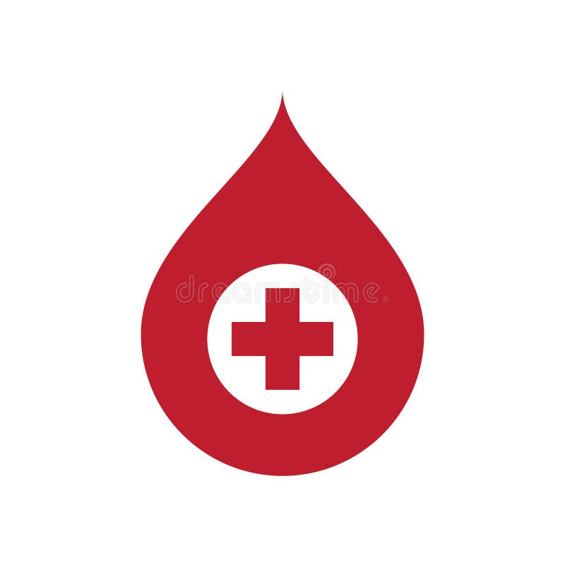 Blood illustration logo stock illustration. Illustration of hospital ...