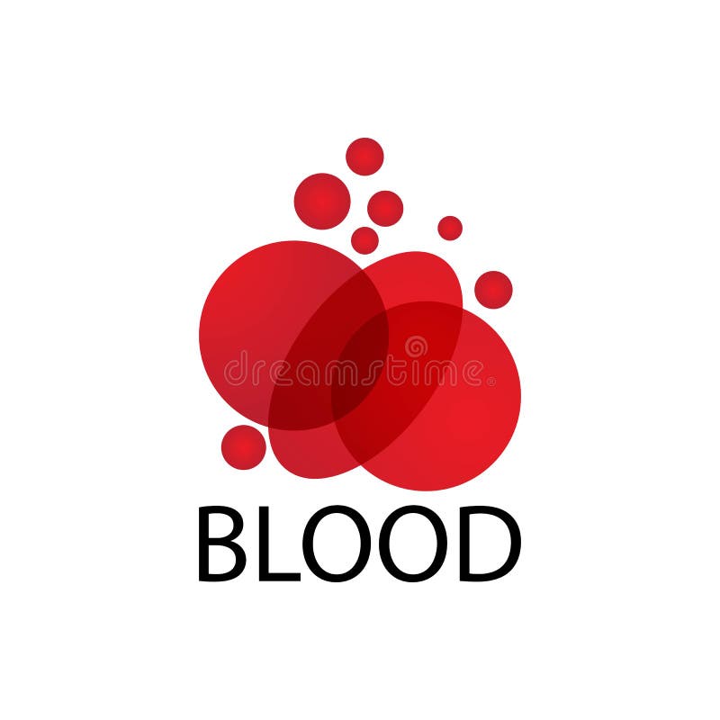 Blood illustration logo stock vector. Illustration of donation - 247250027