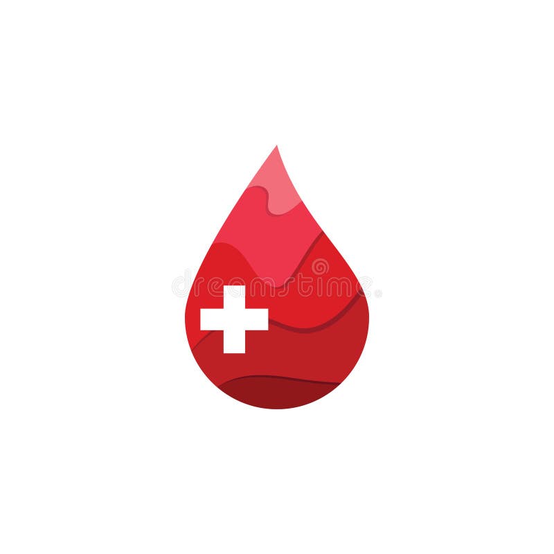 Blood logo stock vector. Illustration of blood, element - 353257840