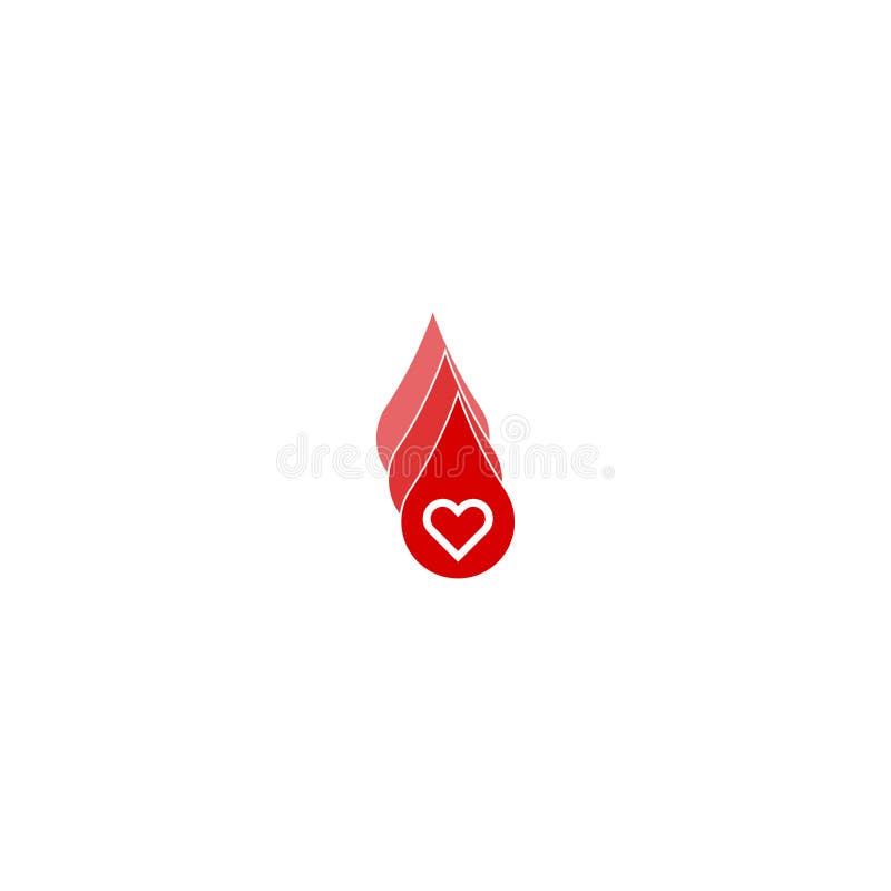 Blood Logo Icon Design Vector Illustration Stock Vector - Illustration ...