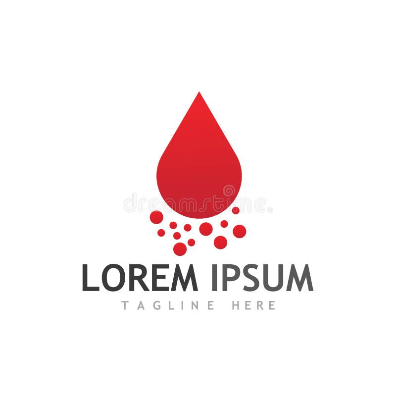 Blood Logo and Symbol Images Illustration Stock Vector - Illustration ...