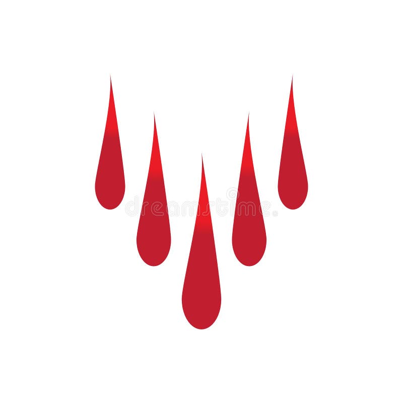 Blood logo stock vector. Illustration of emergency, donation - 194082882