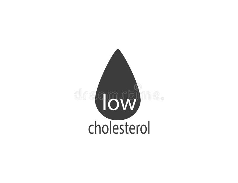 Blood, Low Cholesterol Icon. Vector Illustration. Stock Vector ...