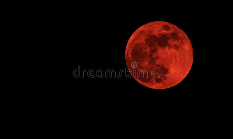 Blood red moon stock image. Image of ideas, moon, judaism - 45400585