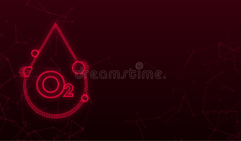 Blood O2 Plexus Icon, Great Design for Any Purposes. Vector ...