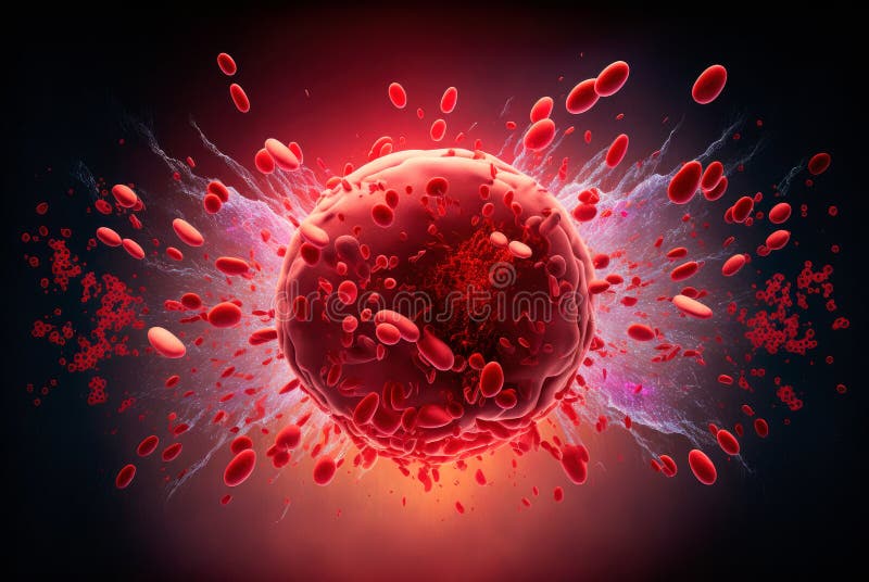 Blood plasma illustration stock illustration. Illustration of cancer ...