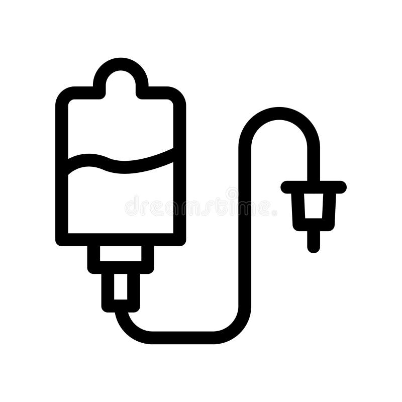 Blood Plasma Line Icon Illustration Vector Graphic Stock Vector ...