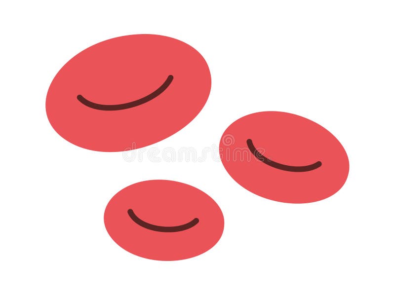 Blood Platelets Cells Cartoon Design Stock Vector - Illustration of ...