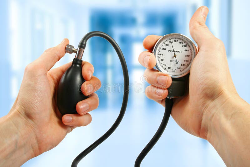 Blood pressure check stock photo. Image of inside, doctor - 32736306