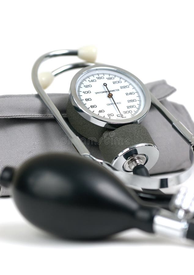 Blood pressure cuff stock image. Image of pulse, meter - 1483013