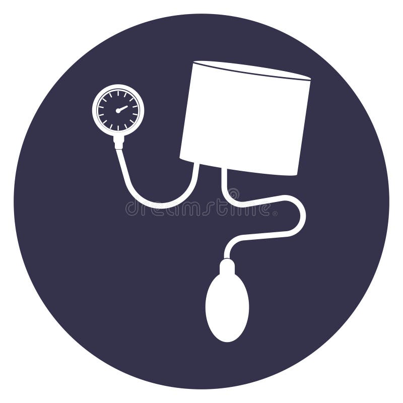 Blood Pressure Equipment Logo Stock Vector - Illustration of therapy ...