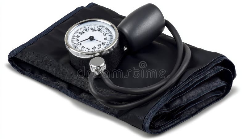 Blood Pressure Gauge, Cut Out, White Background Stock Image - Image of ...
