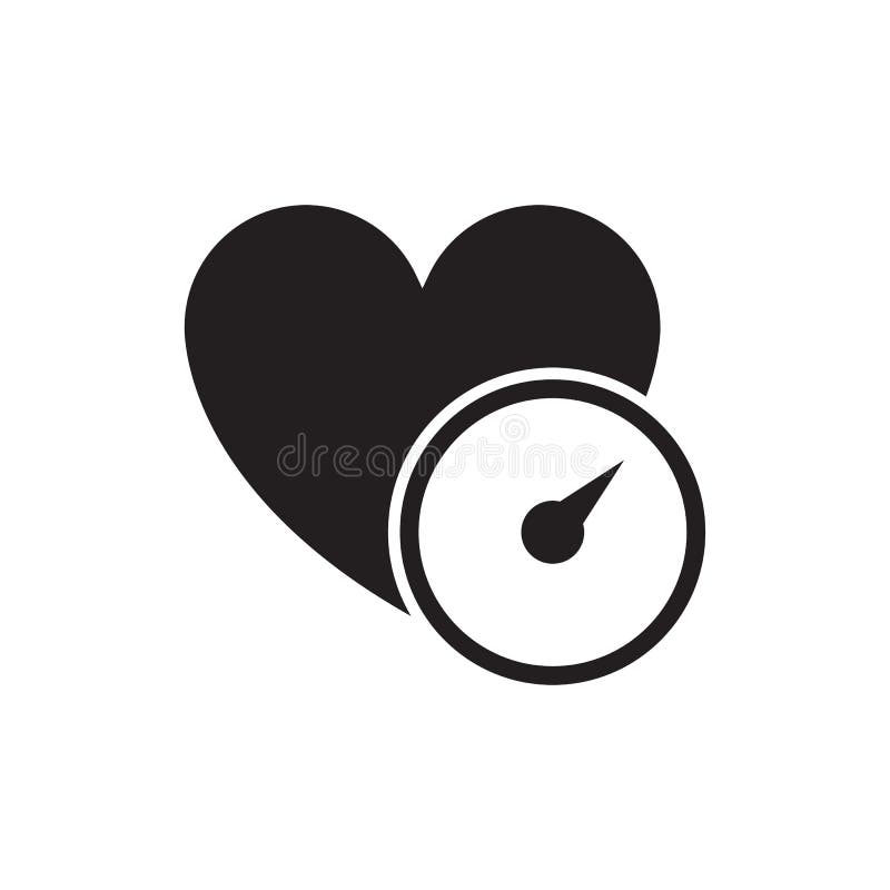 Blood pressure icon stock illustration. Illustration of graph - 262501338
