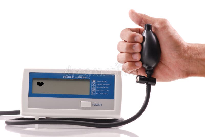 Blood Pressure Machine stock photo. Image of high, awareness - 19850460