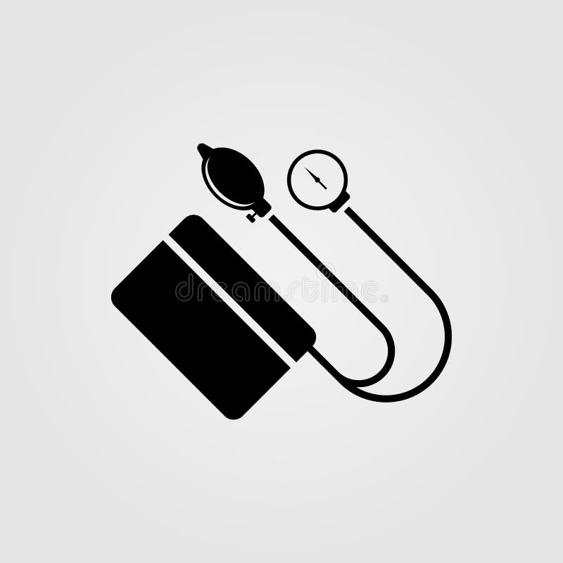 Blood Pressure Measure Device Icon. Sphygmomanometer Icon Stock Vector ...