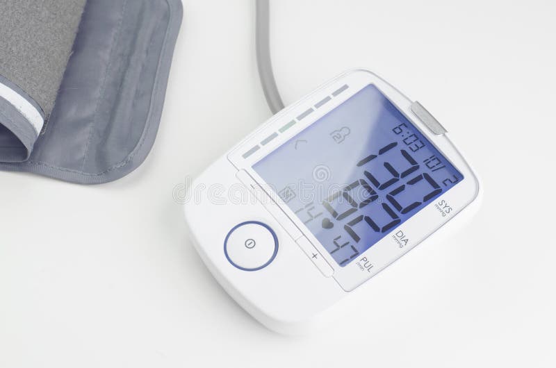 Blood Pressure Measurement Device Stock Photo - Image of measure ...