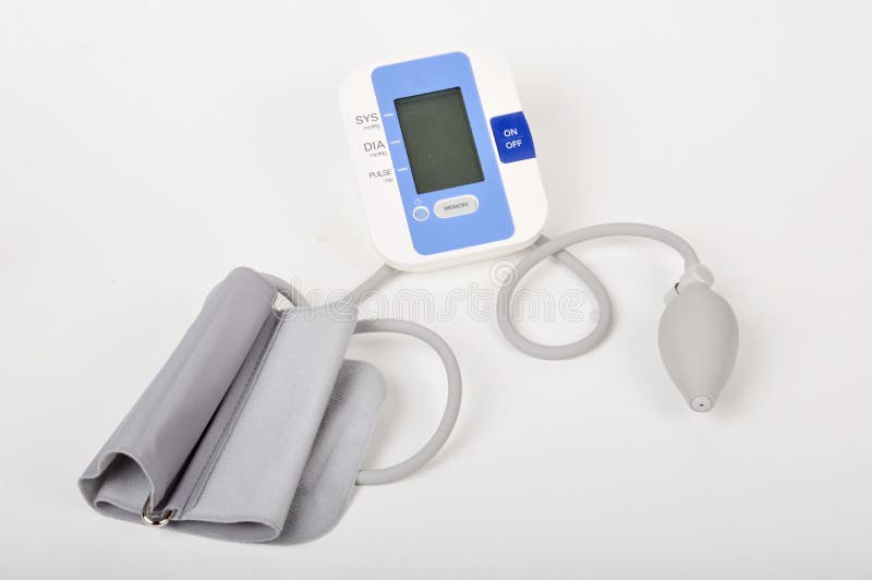 Blood Pressure Measuring Device Stock Photo - Image of manometer ...