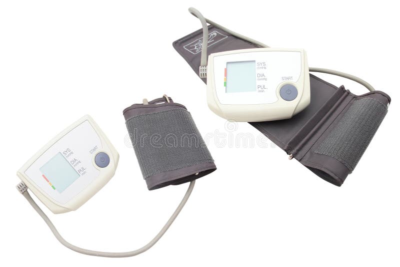 Blood Pressure Measuring Instruments Stock Photo - Image of pulse ...