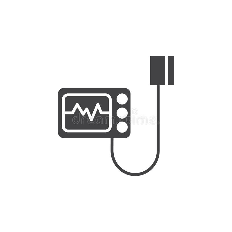 Blood Pressure Meter Icon Flat Simple Outline Set Stock Illustration ...