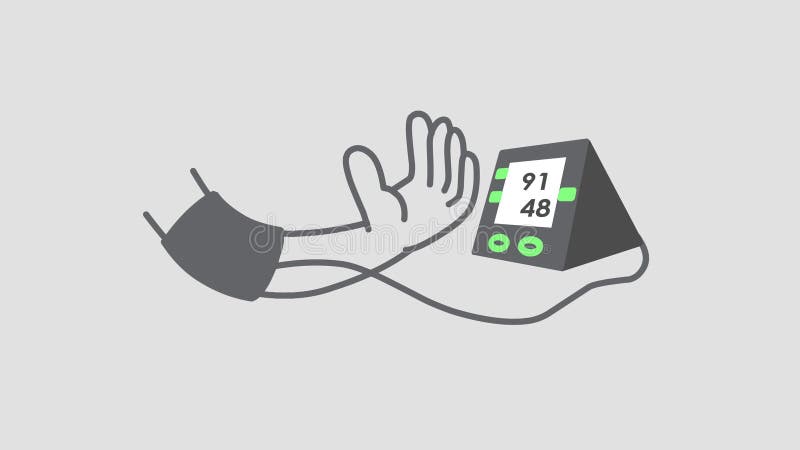 Blood Pressure Test Tool Animation Stock Footage - Video of laboratory ...