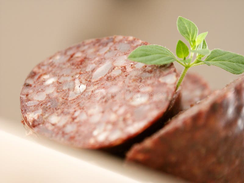 Blood pudding stock photo. Image of sausage, blood, black - 164534