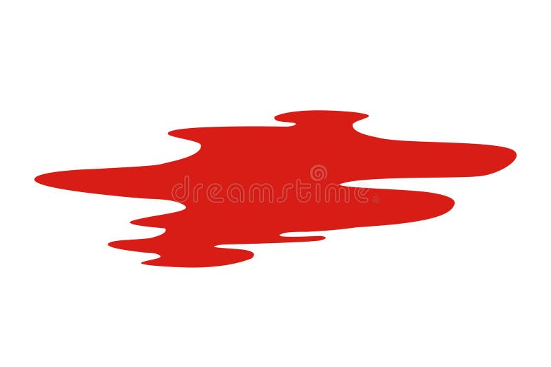 Blood Puddle Cartoon