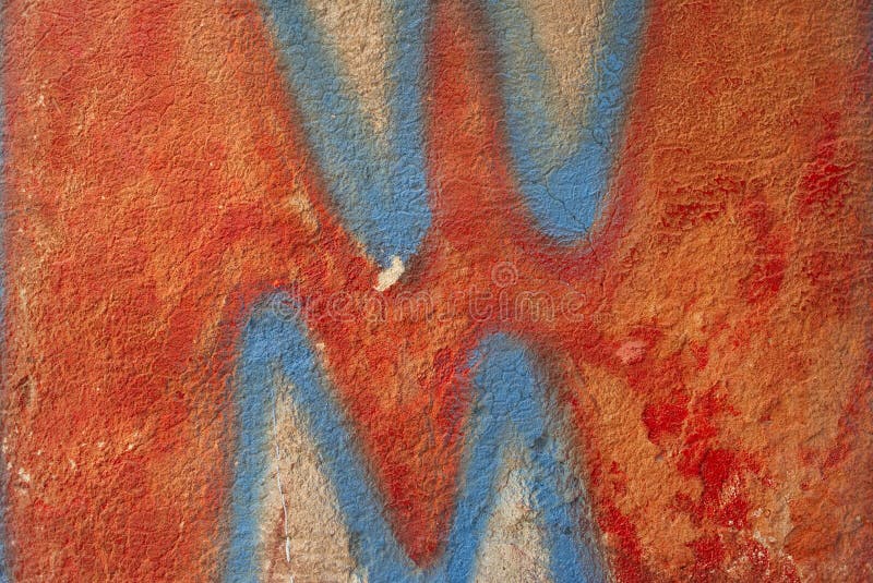 Blood red graffiti stock photo. Image of vandalism, montenegro - 16871112