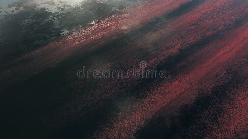 Blood Red Paint on a Dark Background Halloween Horror 3d-rendering ...