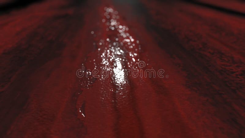 Blood Red Paint on a Dark Background Halloween Horror 3d-rendering ...