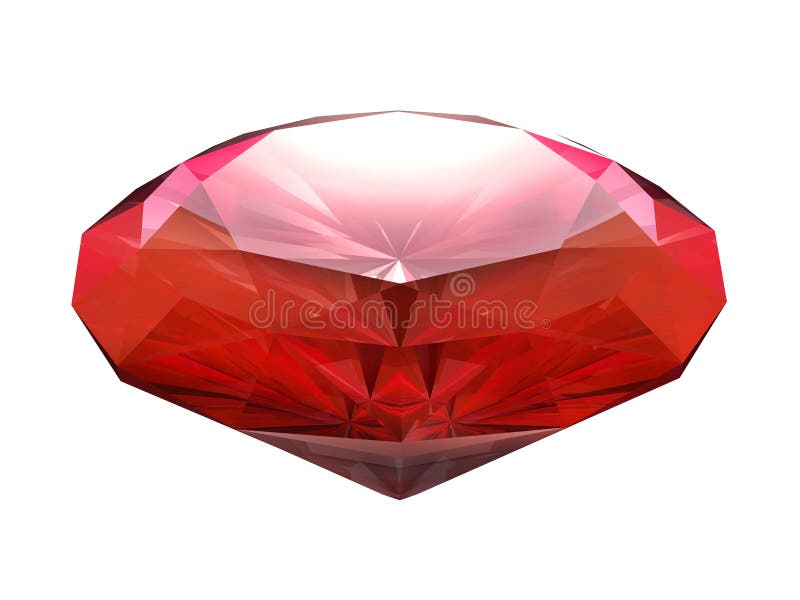 Red Ruby Gemstone stock image. Image of expensive, crystal - 8010761