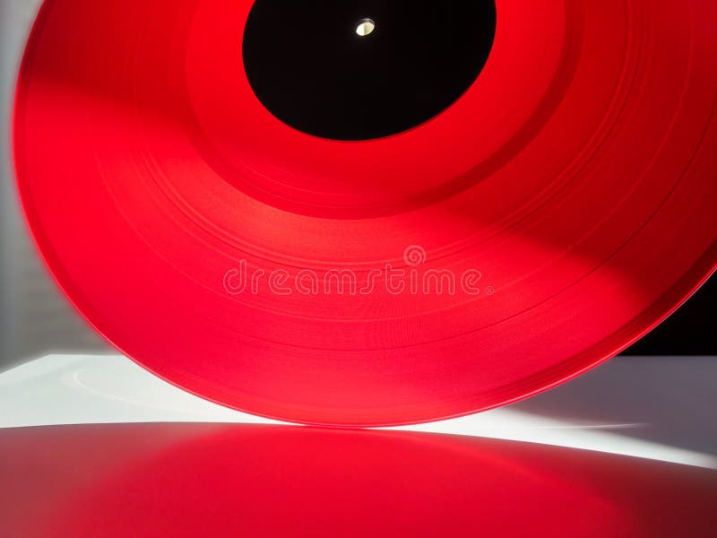 Blood red vinyl record stock photo. Image of copy, record - 100266216