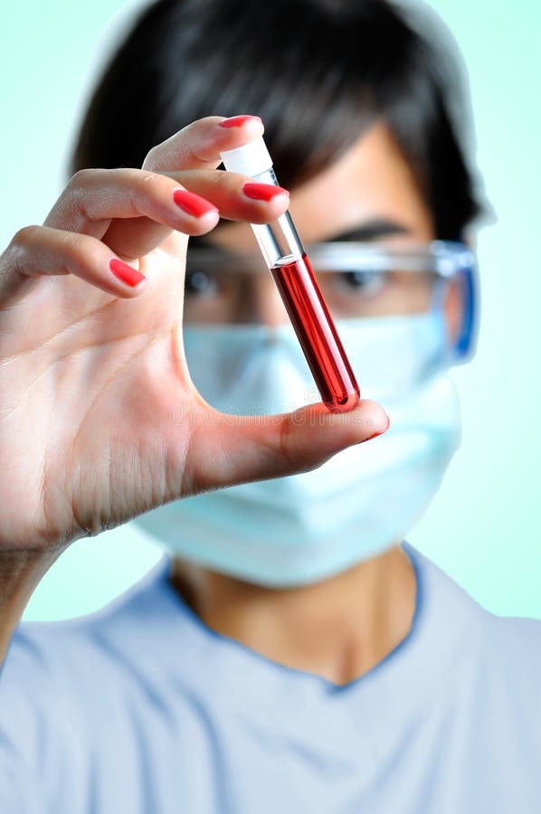 Blood Sample stock image. Image of science, research - 21094569