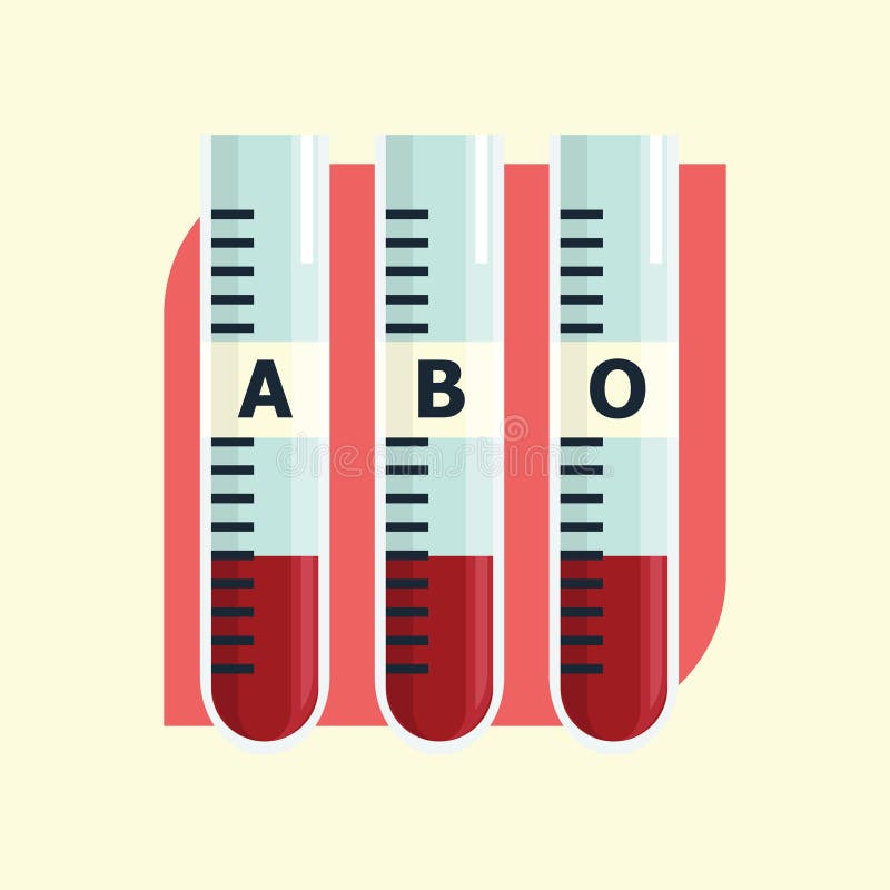 Blood Sample. Vector Illustration Decorative Design Stock Vector ...