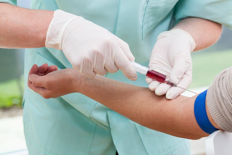 Blood sampling stock image. Image of illness, examine - 35814855