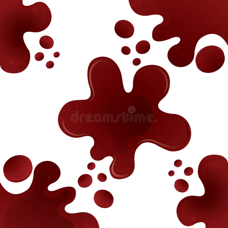 Blood Splash Background. Vector Illustration Decorative Design Stock ...