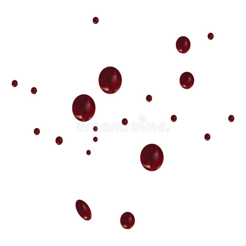 Blood Splash. Vector Illustration Decorative Background Design Stock ...