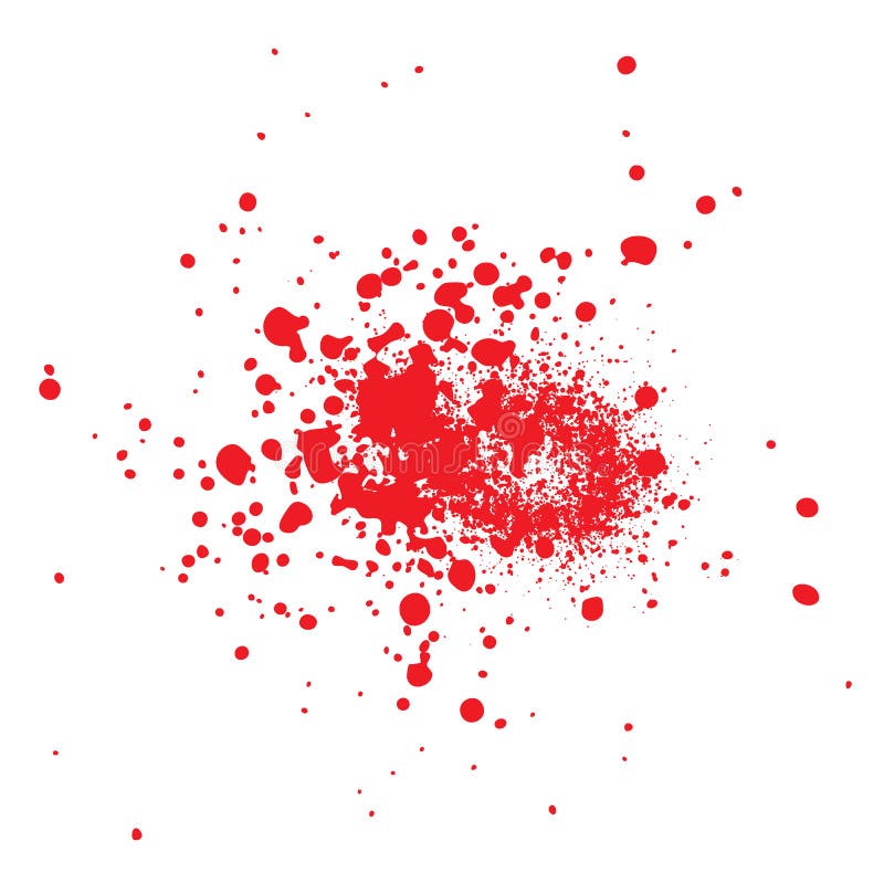 Blood splatter vector stock vector. Illustration of liquid - 111996622