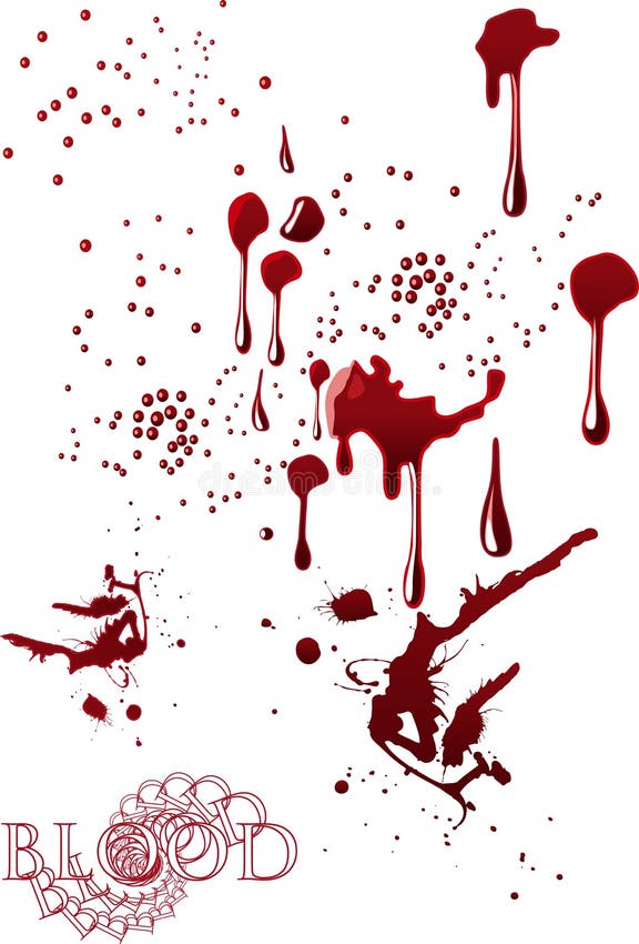 Blood spots stock illustration. Illustration of murder - 11797748
