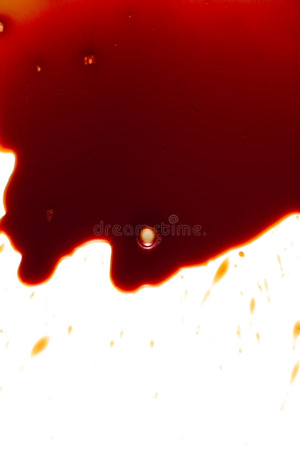 Blood Stains on a White Background Stock Photo - Image of abstract ...