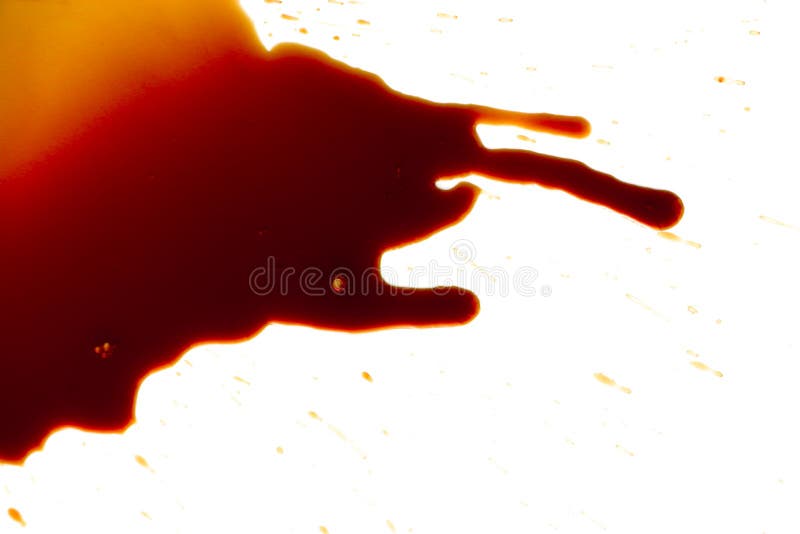 Blood Stains on a White Background Stock Photo - Image of decorative ...