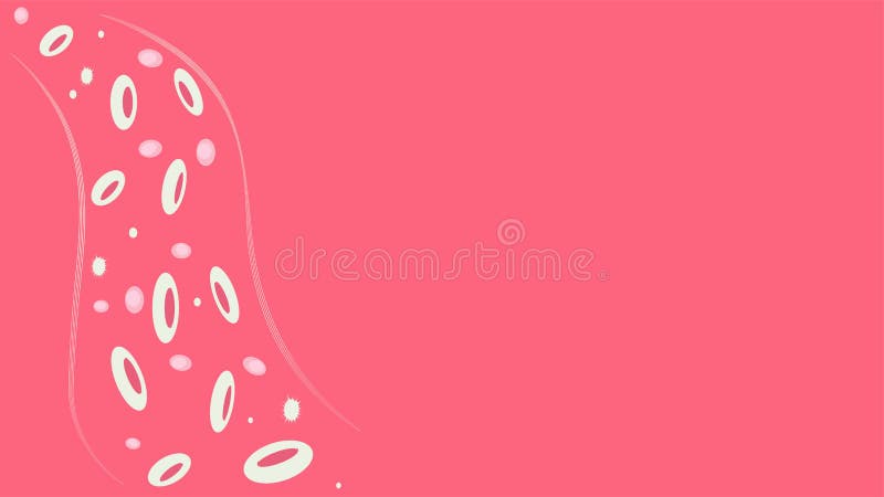 Bloodstream Background Graphic Illustration Vector Stock Vector ...