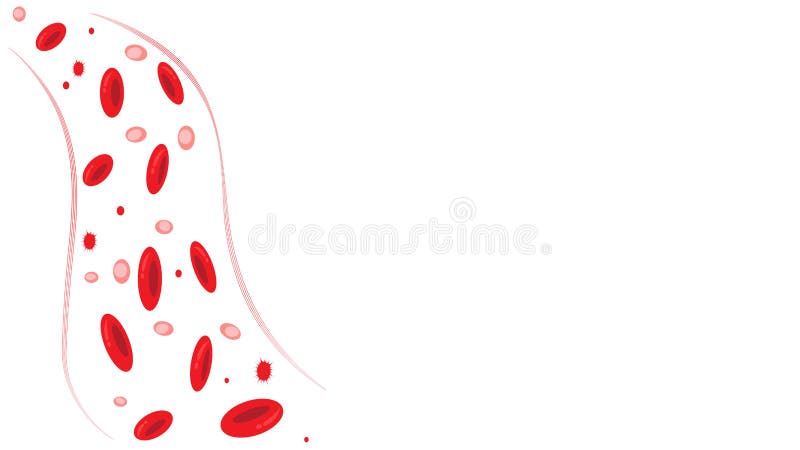 Bloodstream Background Graphic Illustration Vector Stock Vector ...