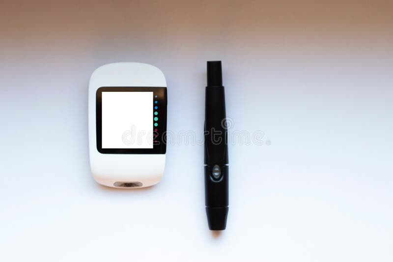 Glucose Meter Device for Measuring Blood Sugar on an Isolated ...