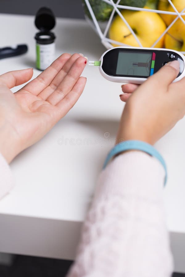 Blood Sugar Level always Under Control Stock Photo - Image of interior ...