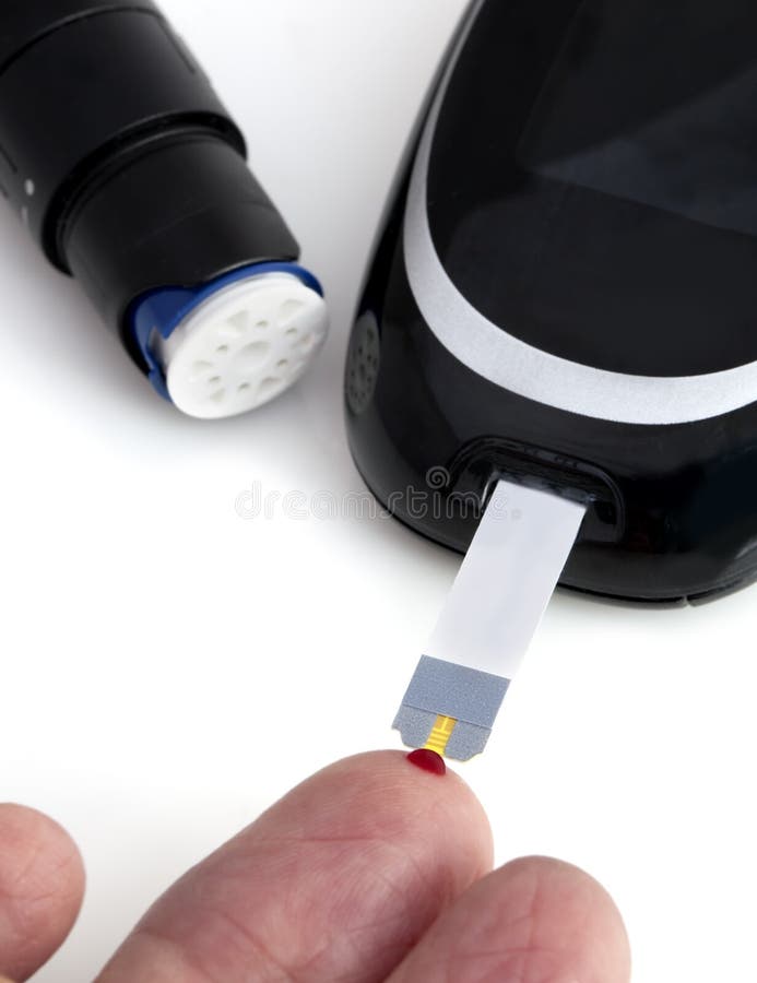 Blood Sugar Testing stock photo. Image of diabetes, photograph - 15791254
