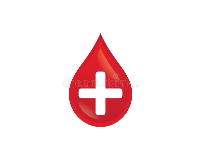 Blood symbol illustration stock vector. Illustration of glossy - 126274260