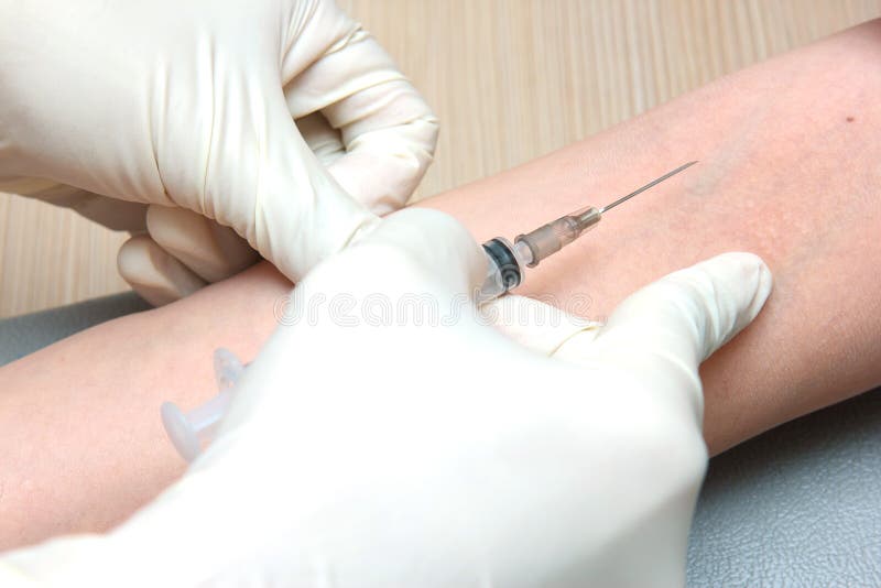 Blood Test stock image. Image of cotton, medical, adult - 26053621