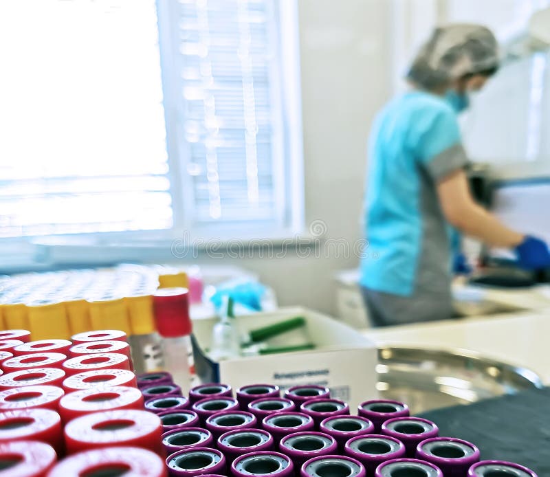 Blood Test Room. Taking Blood Stock Photo - Image of clinic, analyse ...