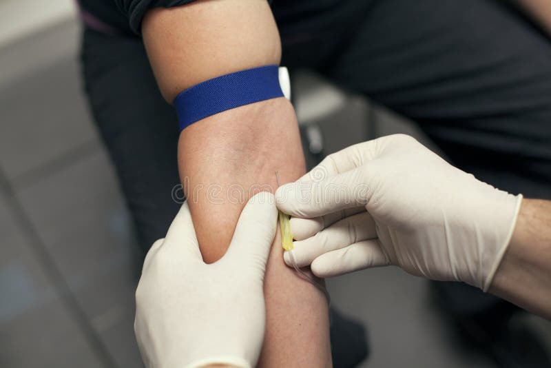 Blood test stock photo. Image of prevent, sample, hand - 31683654