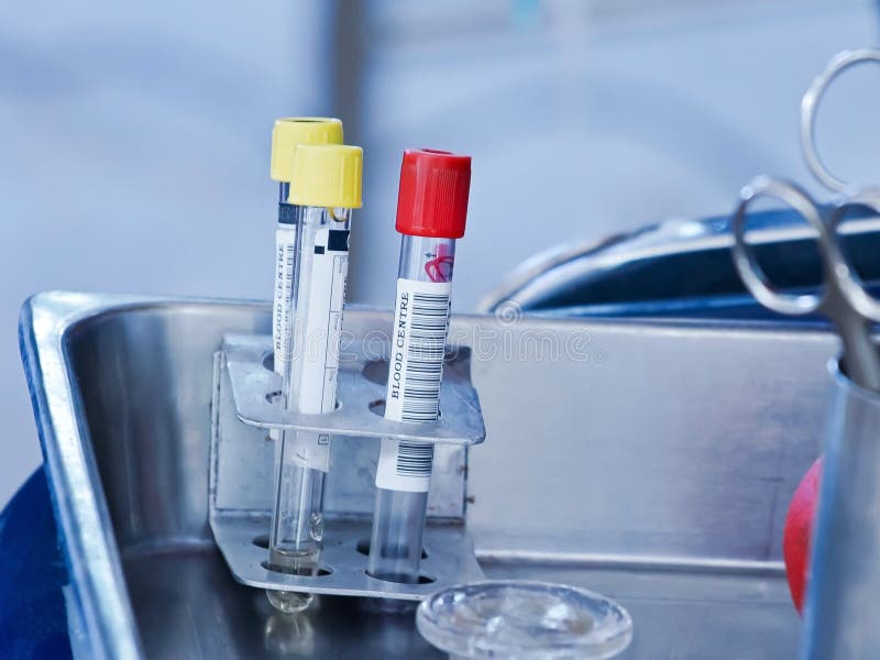 Blood test tubes stock image. Image of technology, illness - 40157987